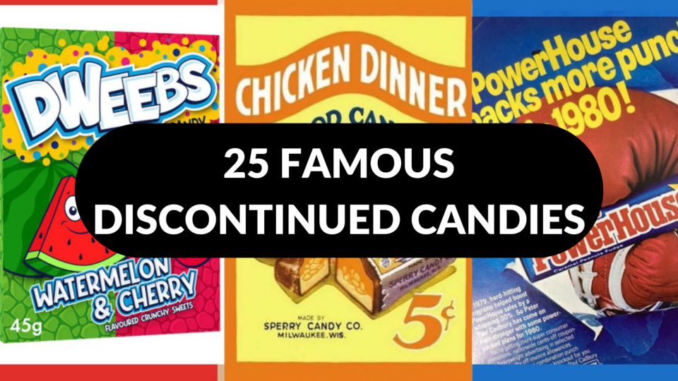 25 Famous Discontinued Candies That Millions Still Miss - History of Candy